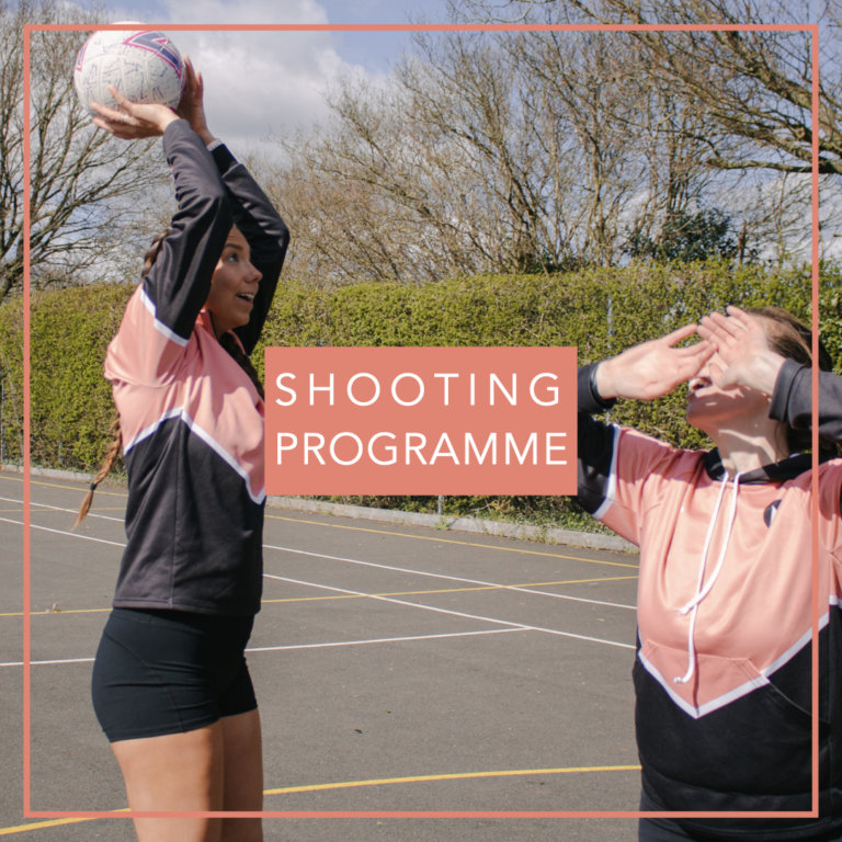 THE SHOOTING PROGRAMME - Netball Excellence Training