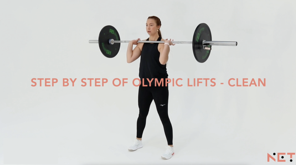STEP BY STEP OLYMPIC LIFTS - CLEAN - Netball Excellence Training